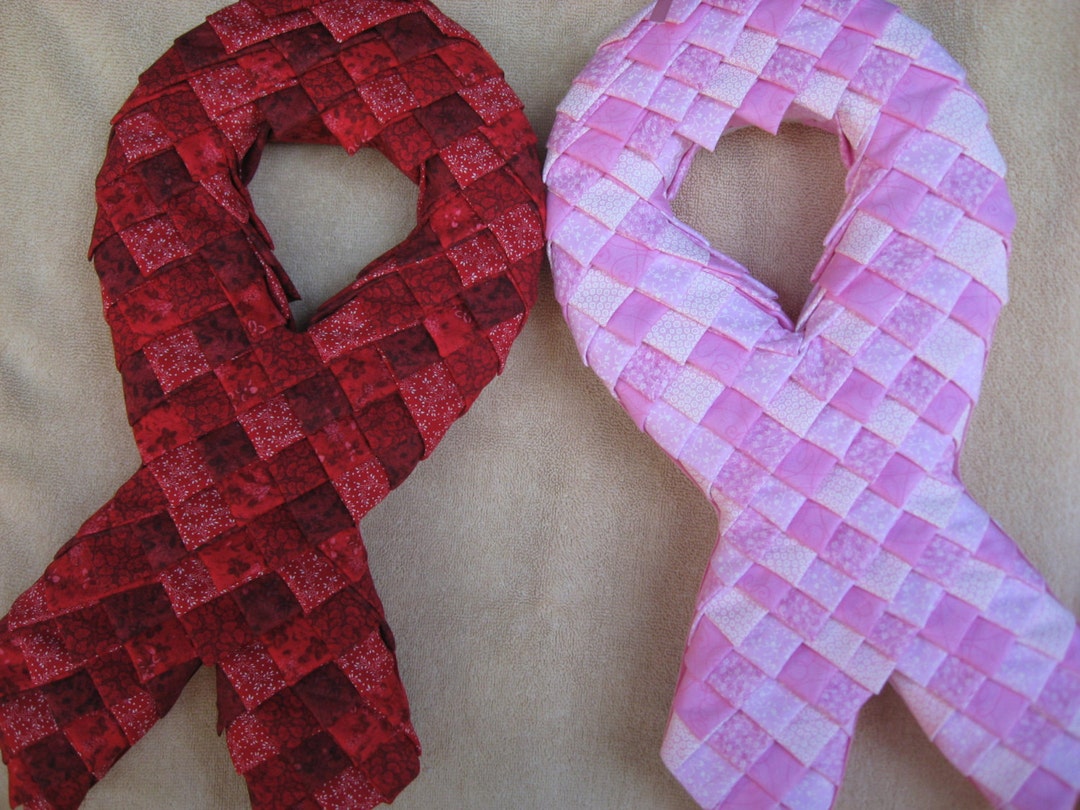 PDF File- Quilted Ribbon of Hope Wall Hanging- Complete Patten Download ...