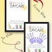 My First Day of Daycare Handprint Craft – Printable Keepsake | Digital ...