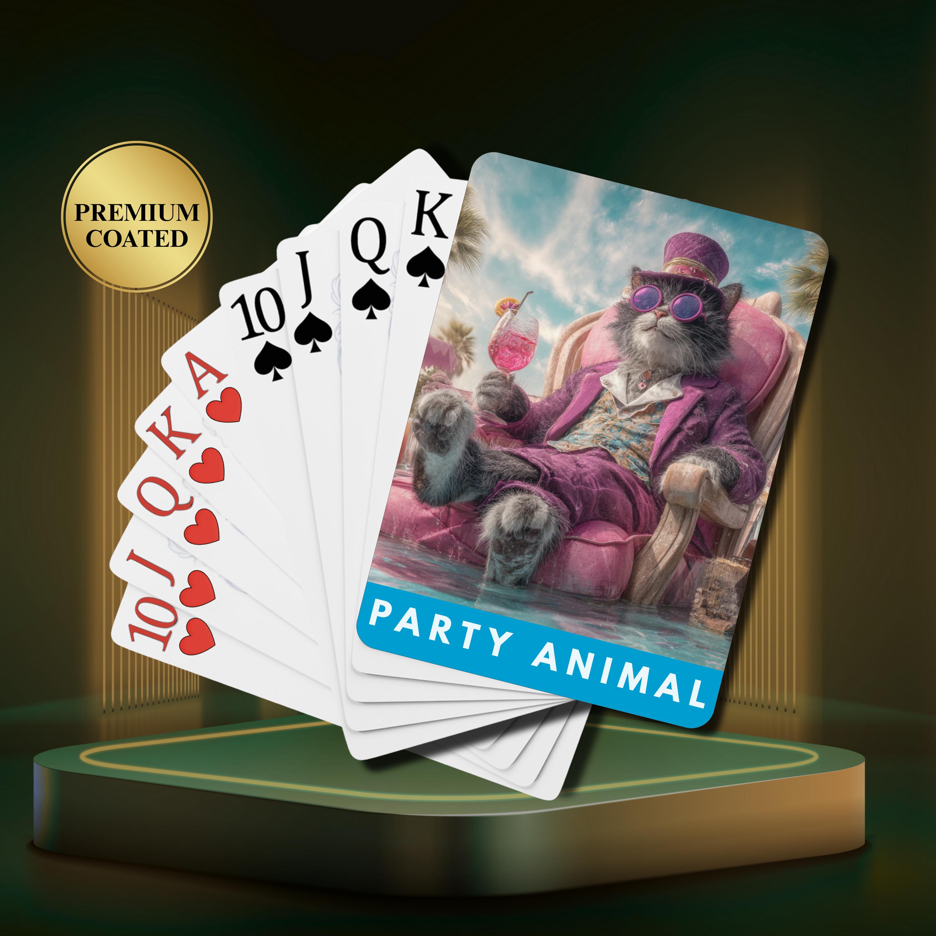 Party Animal Playing Cards, Perfect for Game Night, Unique Gift for ...