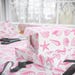 Pink Sea Shells Wrapping Paper Beach Coastal Pattern Gift Wrap Roll for ...