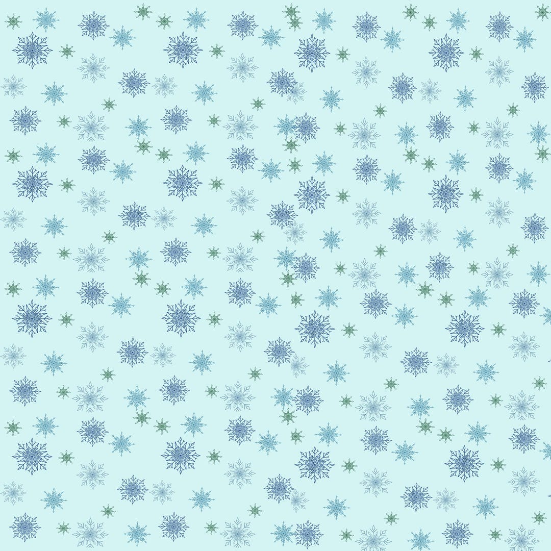 Snowflakes Background - Etsy