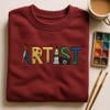 Painting Sweatshirt, Art Lover Sweatshirt, Artist Sweatshirt, Art ...