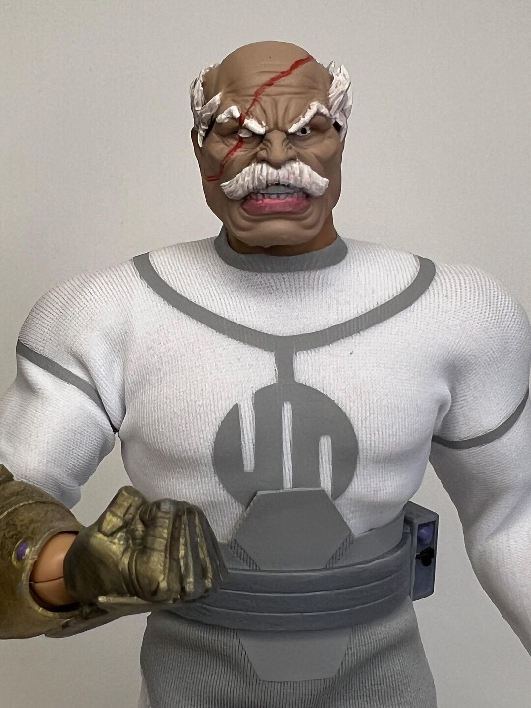 Conquest: 1/12 Scale Head Sculpt & Belt - Etsy