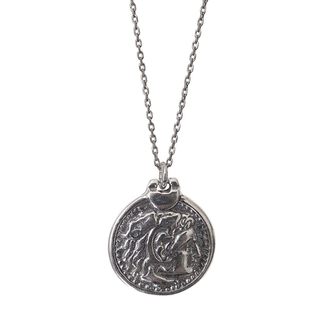 Young Herakles Coin Pendant - Etsy