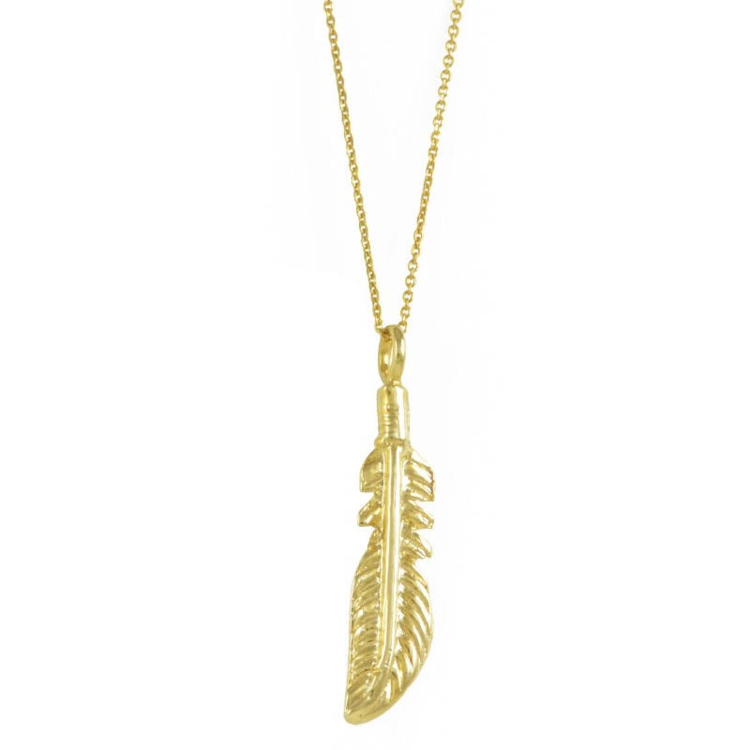 London Manori Quail Feather Necklace - Etsy