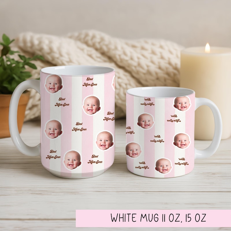 Pink Mugs Large - Etsy