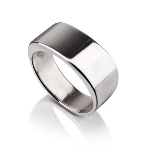 Square and Classic Ring for Man - Etsy