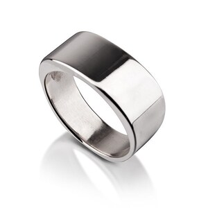 Mens Ring Square and Classic - Etsy
