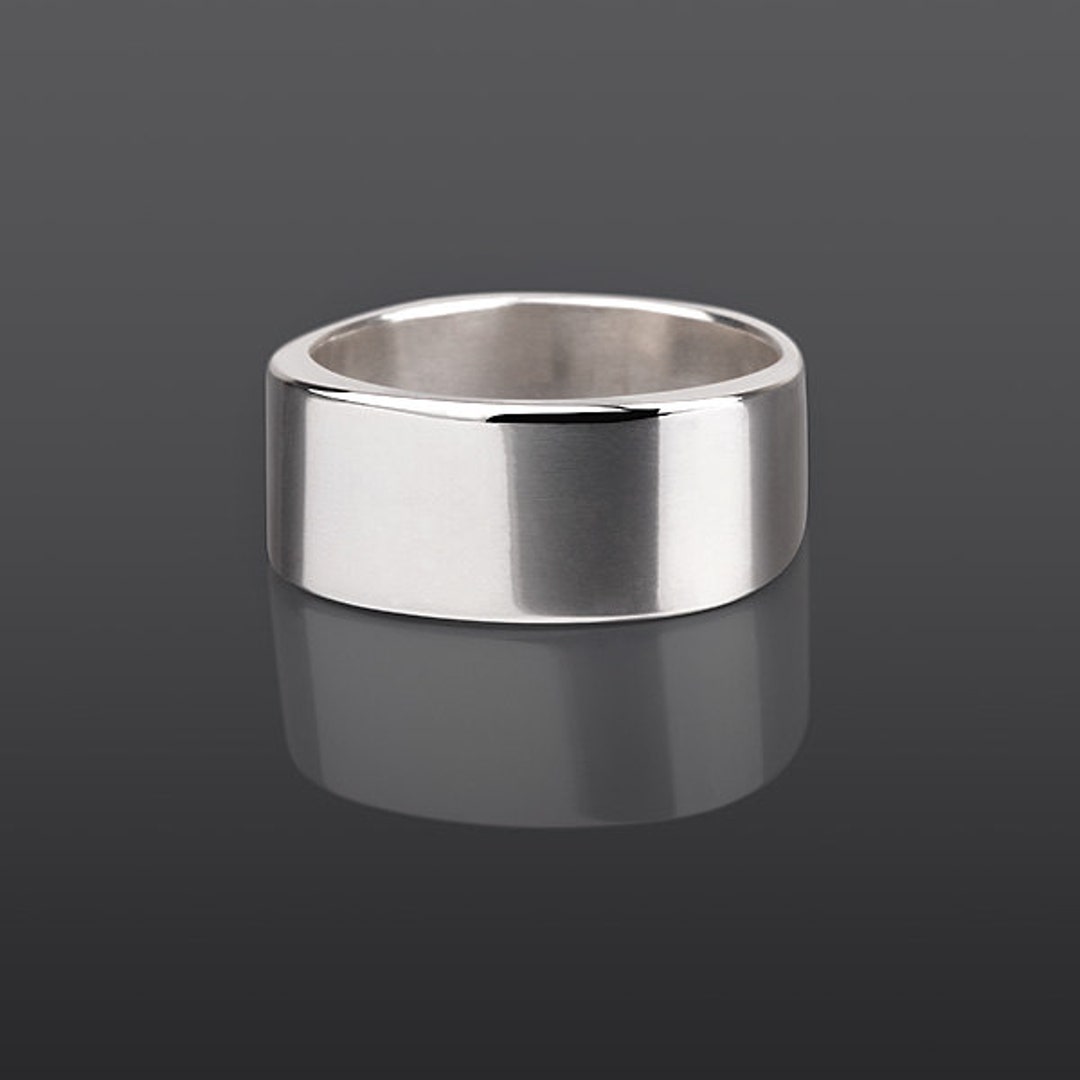 Square and Classic Ring for Man - Etsy
