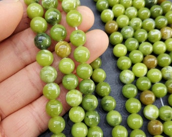 Yellow green stone | Etsy