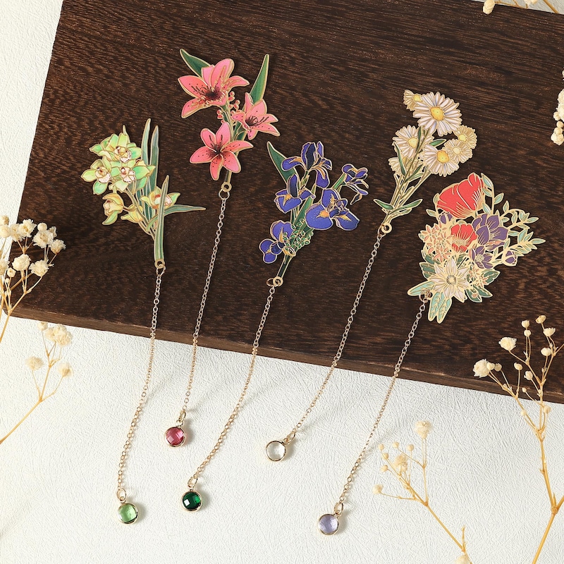 Metal Bookmarks - Etsy