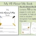 My All About Me Book - Etsy
