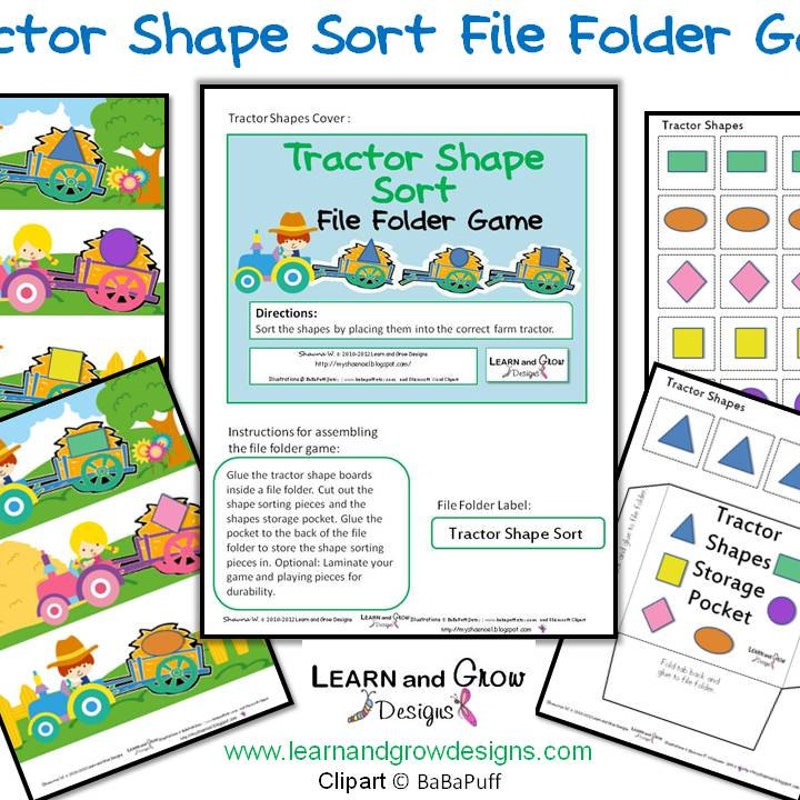 File Folder Game - Etsy