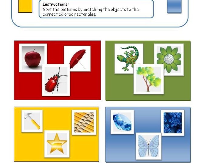 Color Sort File Folder Game PDF - Etsy