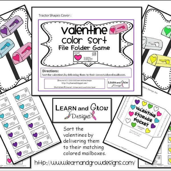 File Folder Game - Etsy