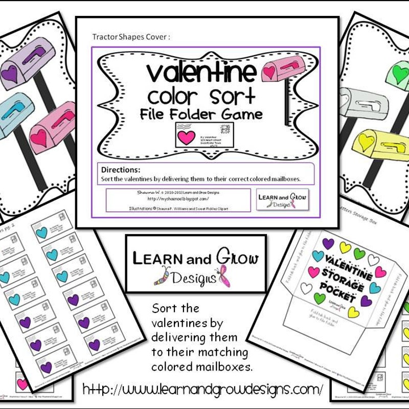 File Folder Game - Etsy