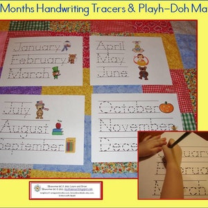 12 Months of the Year Activity Pack - UPDATED - Etsy