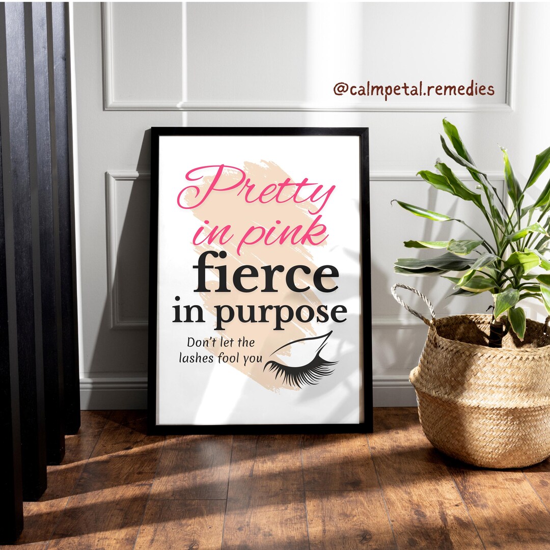 Wall Art for Women Feminine Motivational Quote Printable Poster for ...
