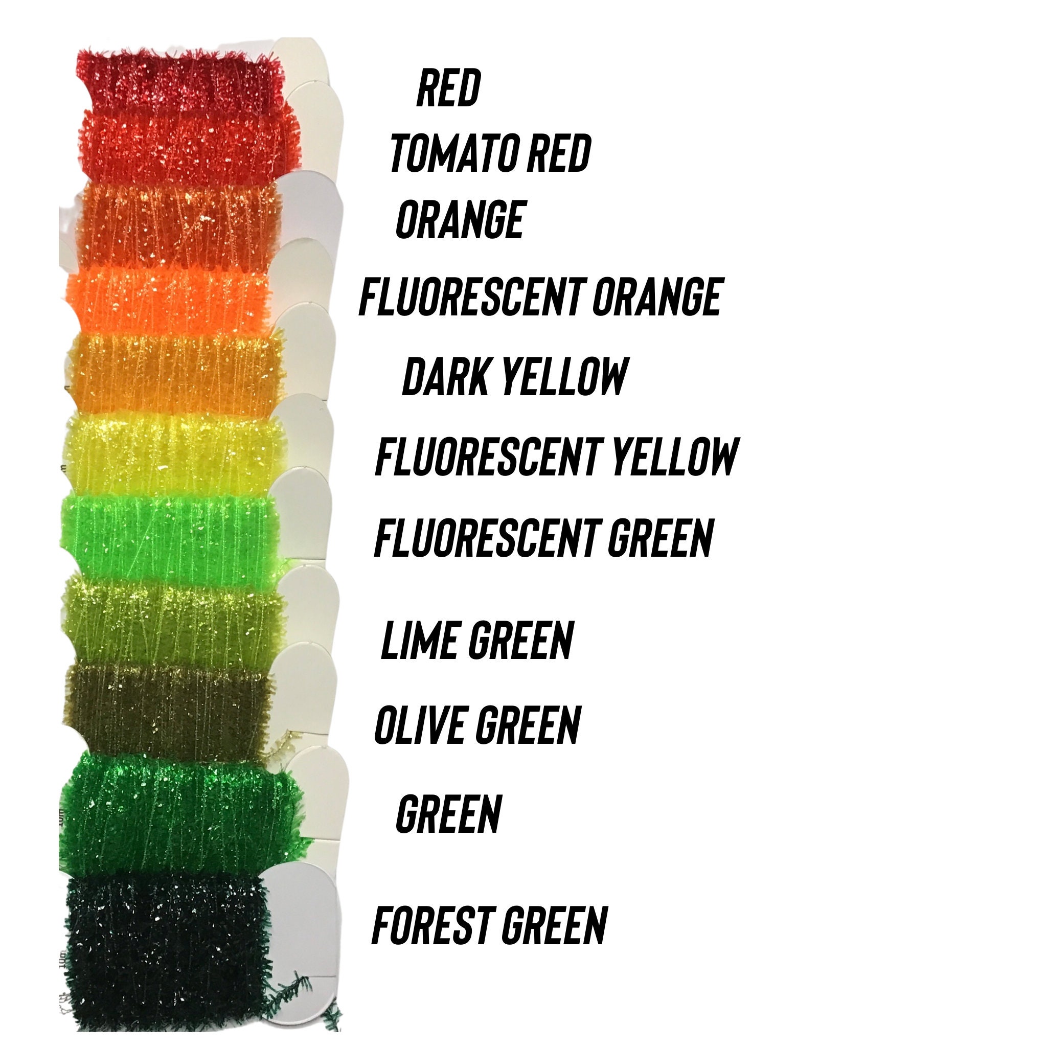 Iridescent Chenille Thread 10m Skeins Embroidery Thread, Hand ...