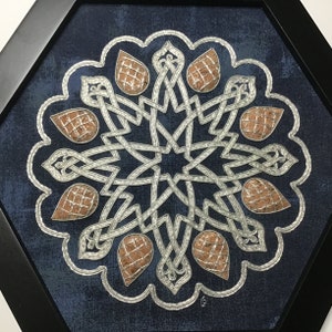 Alhambra's Court of Lions Rosette - Full Kit, Goldwork Embroidery, Hand ...