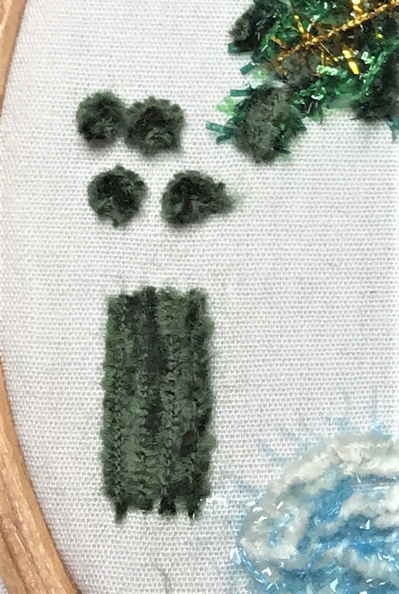 Iridescent Chenille Thread 10m Skeins Embroidery Thread, Hand ...