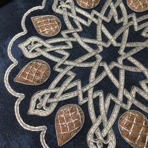 Alhambra's Court of Lions Rosette - Full Kit, Goldwork Embroidery, Hand ...