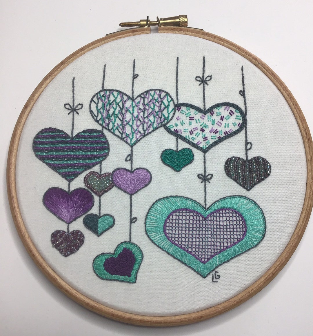 Embroidery Kit, Stitch Sampler, DIY Kit, Doodle, Hand Stitching, Home ...