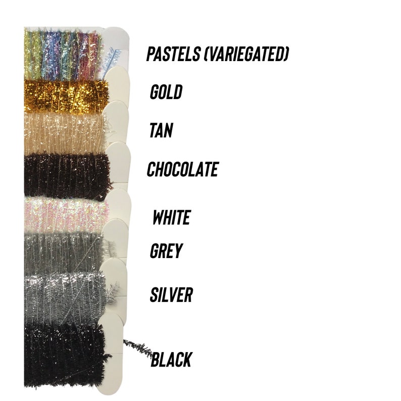 Iridescent Chenille Thread 10m Skeins Embroidery Thread, Hand ...