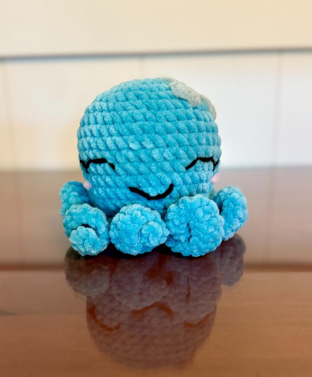 Blue Octopus Plushie - Etsy