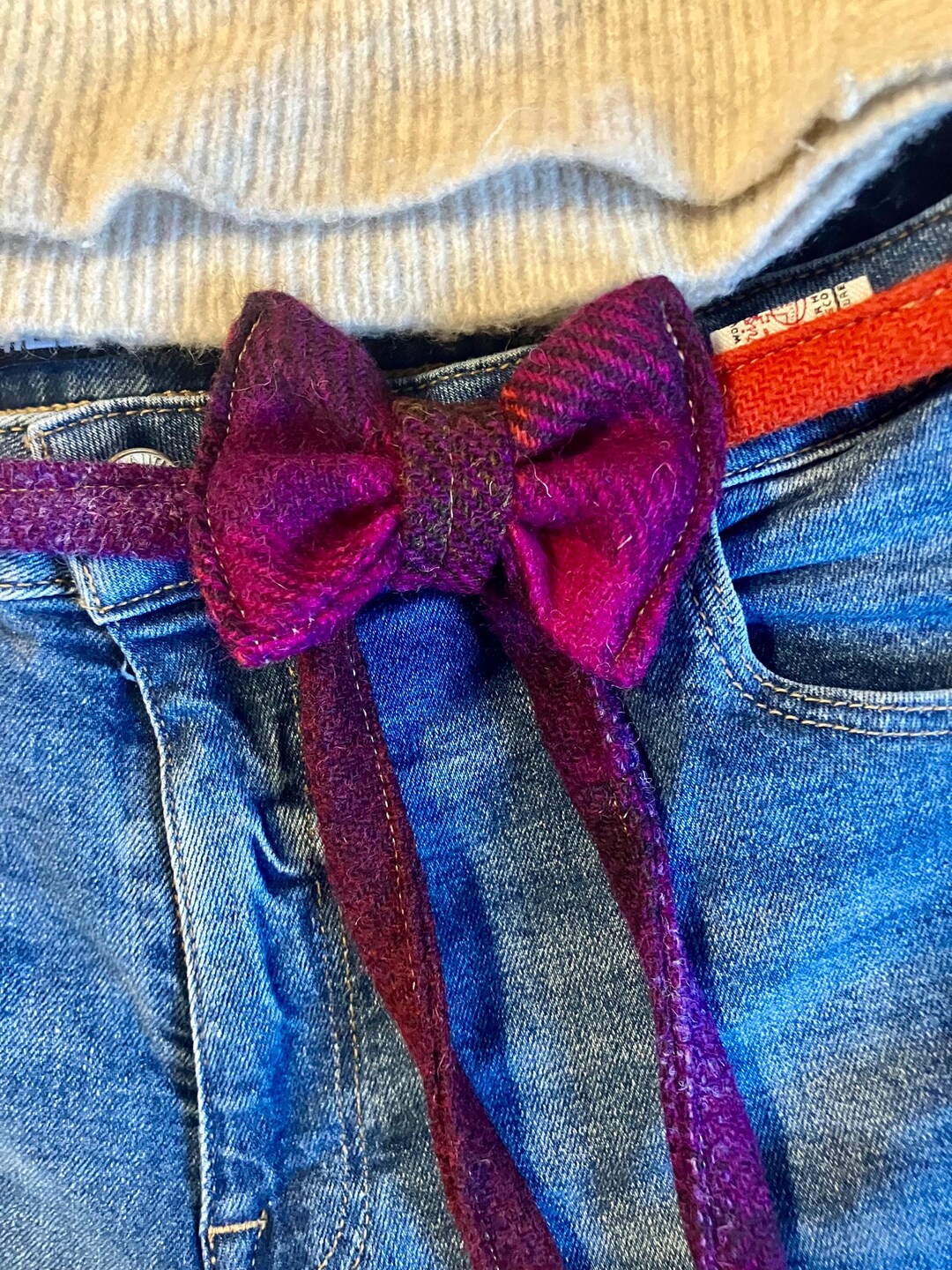Harris Tweed Belt. - Etsy