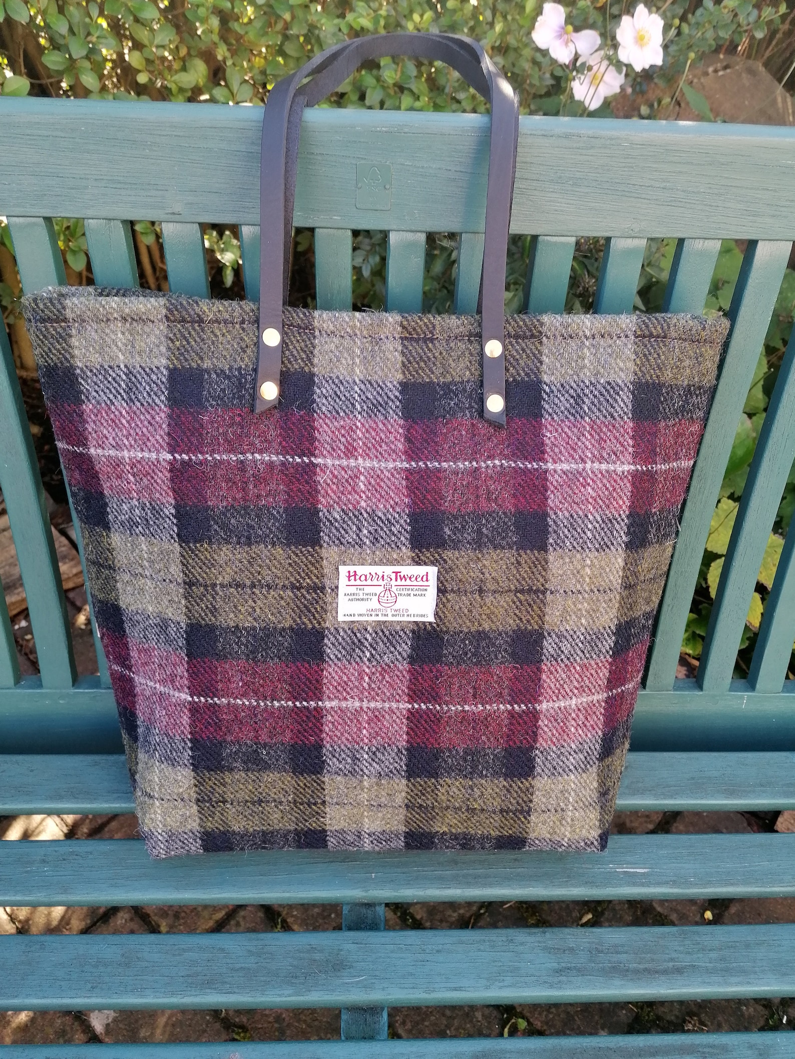 Harris Tweed Bag Harris Tweed Tote Harris Tweed Purse Gift | Etsy