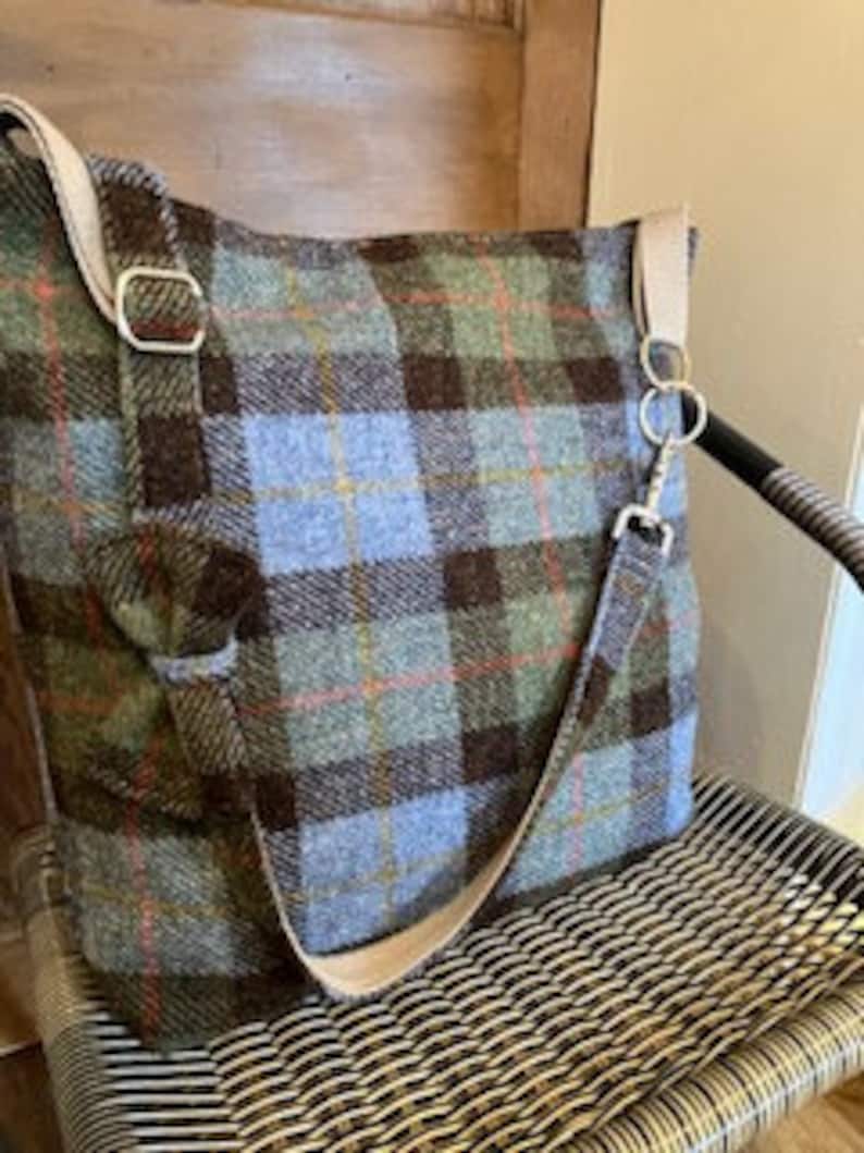 Harris Tweed Bag - Etsy