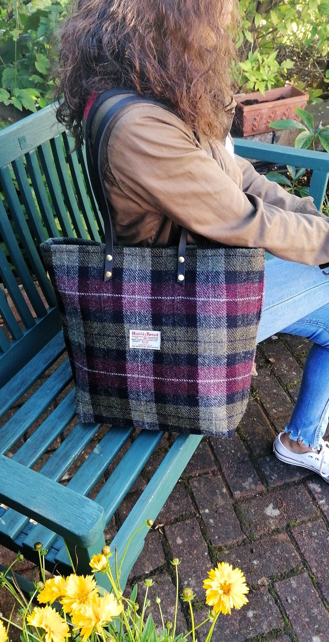 Harris Tweed Bag Harris Tweed Tote Harris Tweed Purse Gift | Etsy