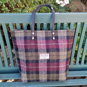 Harris Tweed Bag, Harris Tweed Tote, Harris Tweed Purse, Gift for Her ...