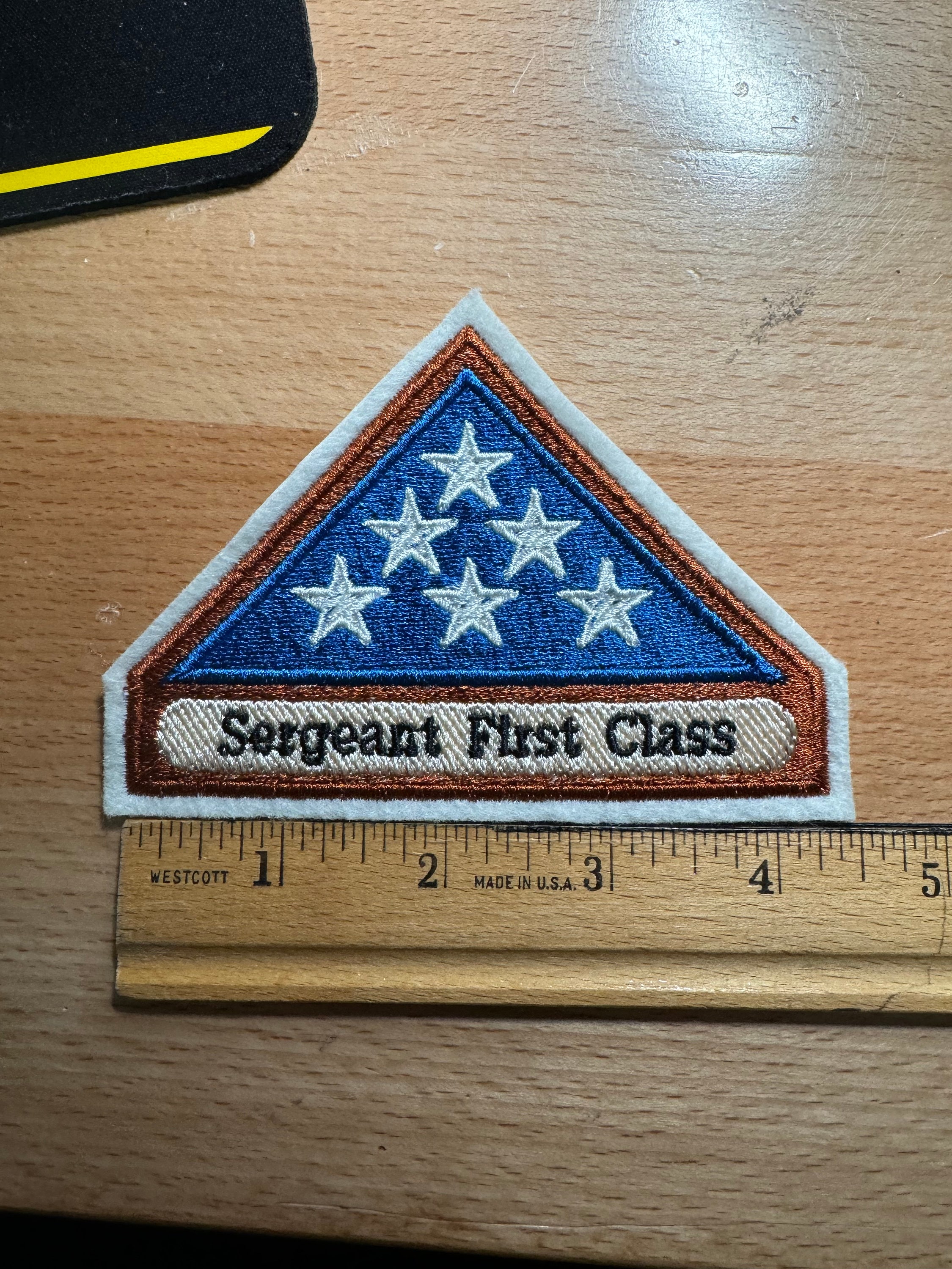 Custom Military Memorial Flag Case Embroidered Patch | Military Patch ...