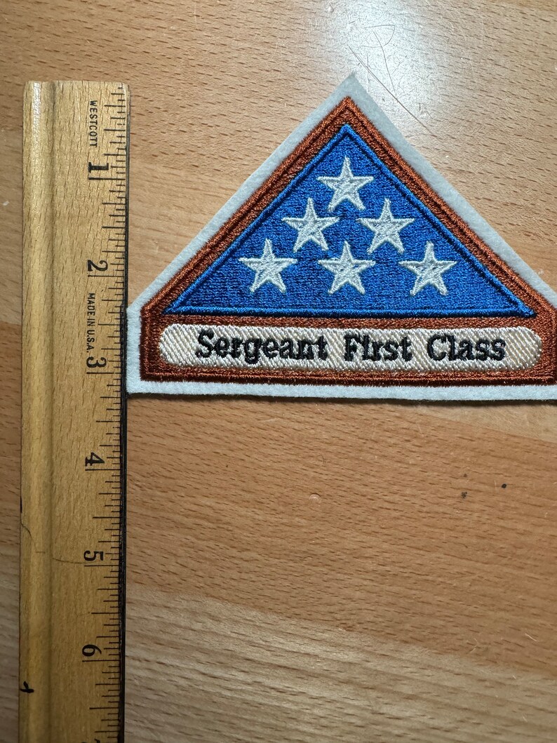Custom Military Memorial Flag Case Embroidered Patch | Military Patch ...