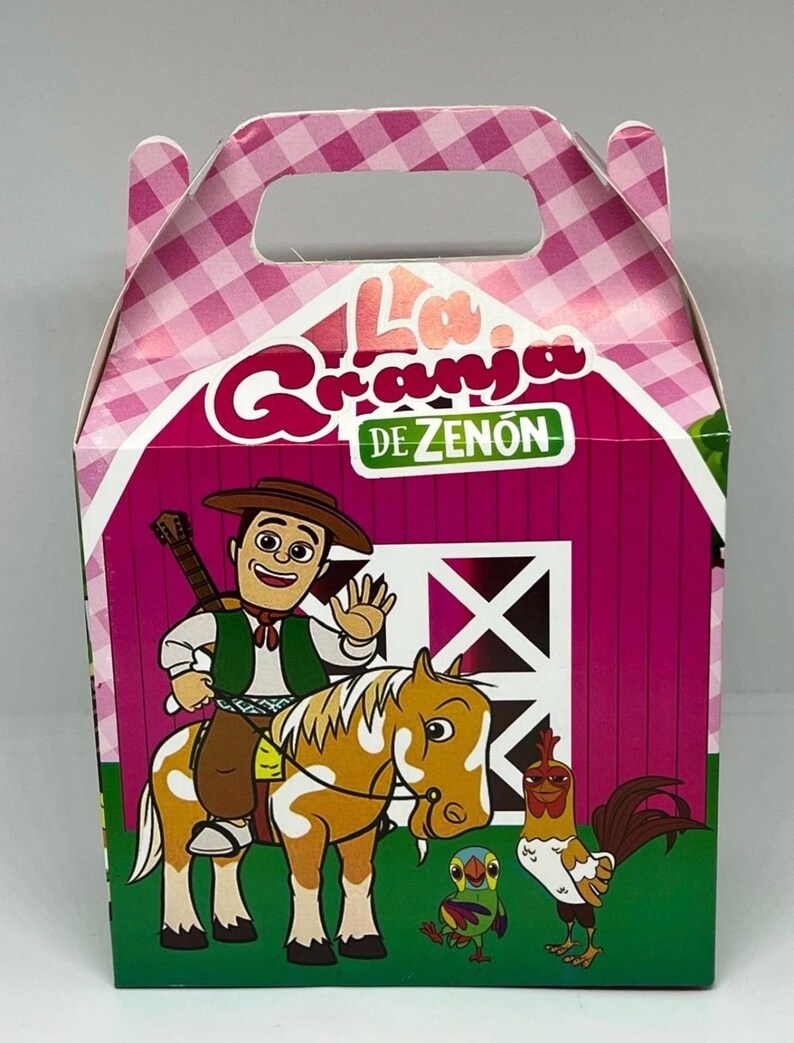 10 Ct. Pack - GRANJA DE ZENON Candy Boxes / 10 Cajitas De Granja De ...
