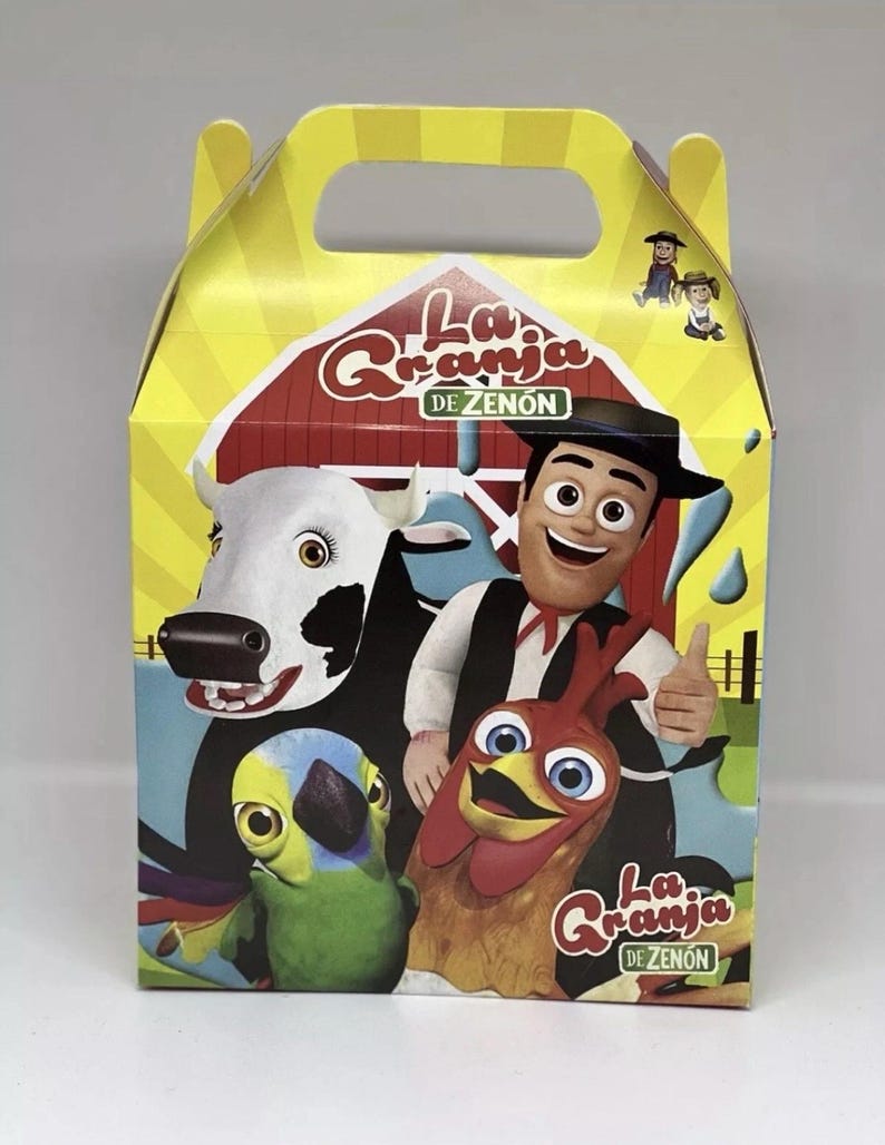 10 Ct. Pack - GRANJA DE ZENON Candy Boxes / 10 Cajitas De Granja De ...