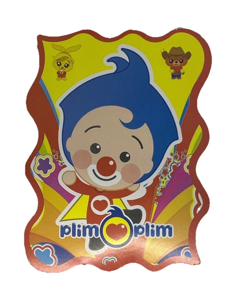 10 Ct. Pack - PLIM PLIM Party Invitations / 10 Invitaciones De Plim ...