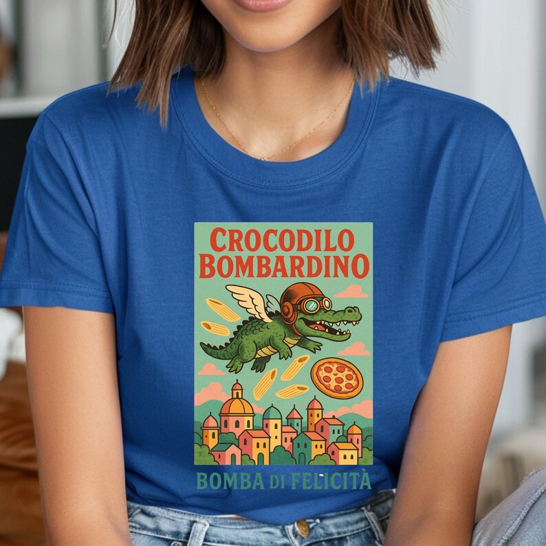 Bombardino Crocodilo Brainrot Shirt, Funny Italian Brainrot, Viral ...