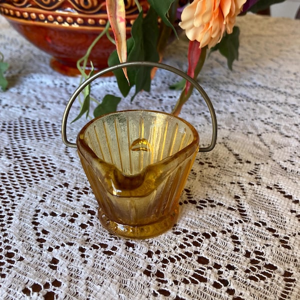 Glass Coal Bucket - Etsy