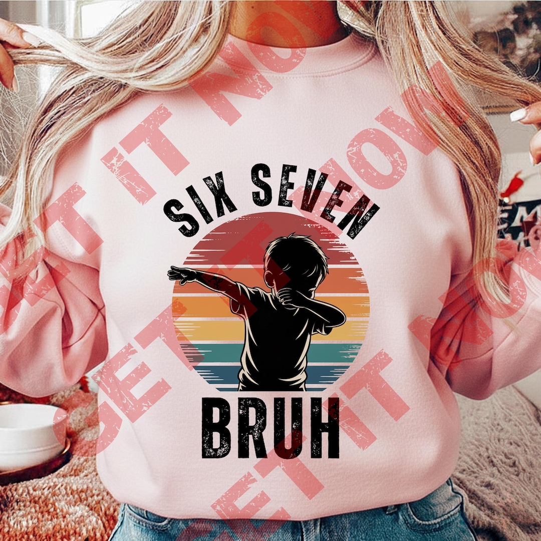 Funny 67 Six Seven Meme Couple Halloween Costume PNG, Retro Dabbing Boy ...