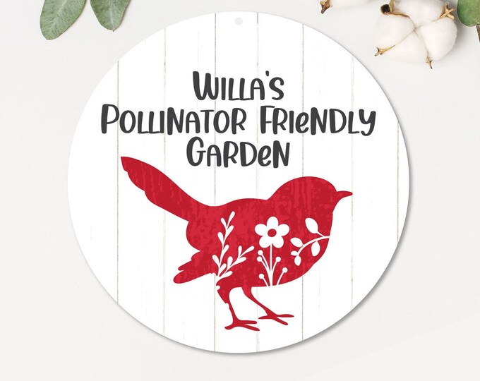 Bee Sign Feeding the Bees Sign Metal Pollinator Garden | Etsy