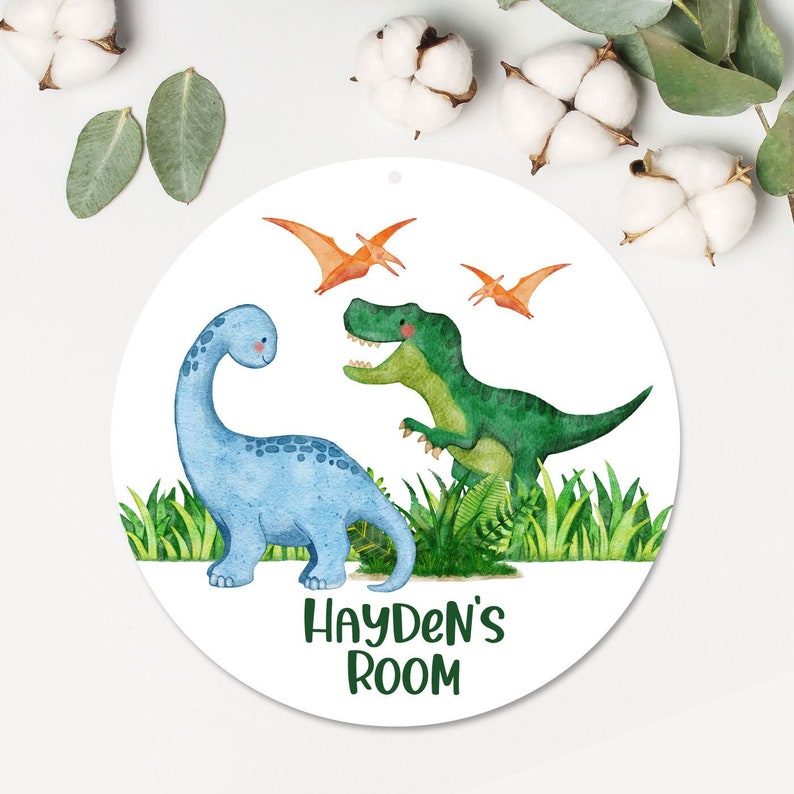 Dinosaurs Door Sign Kids Dino Room Door Sign Teacher Door - Etsy
