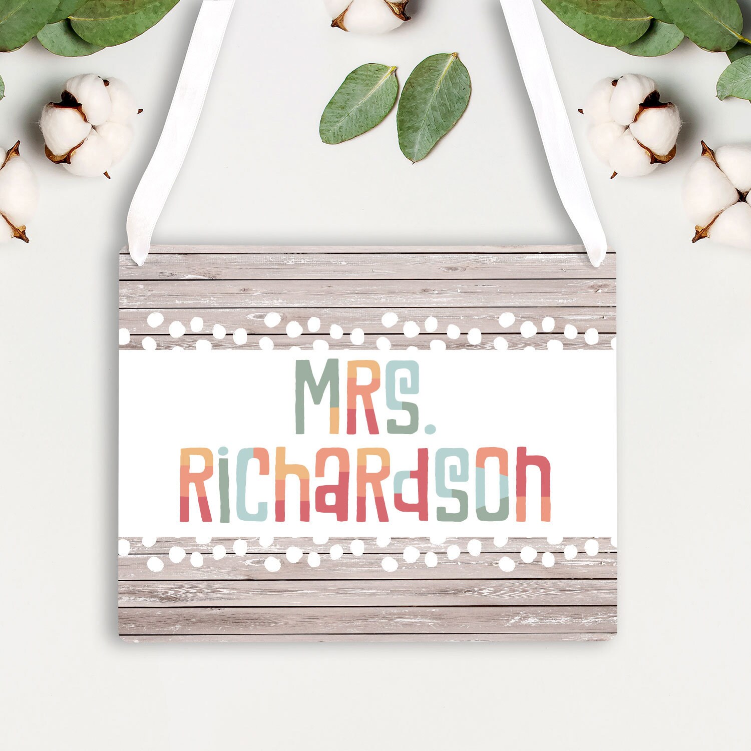 Teacher Door Sign Metal Classroom Sign Personalized Metal - Etsy