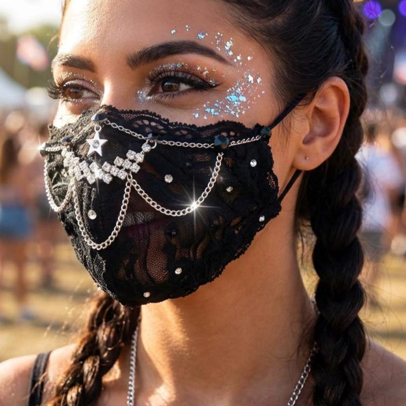 See Through Mask - Etsy