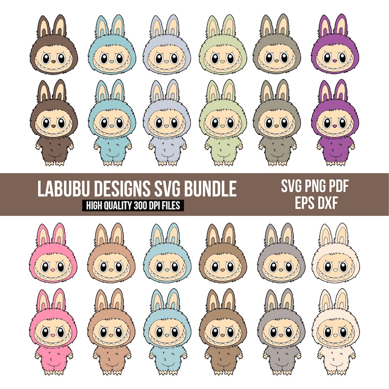 Labubu Vector - Etsy