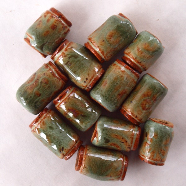 Pottery Beads - Etsy