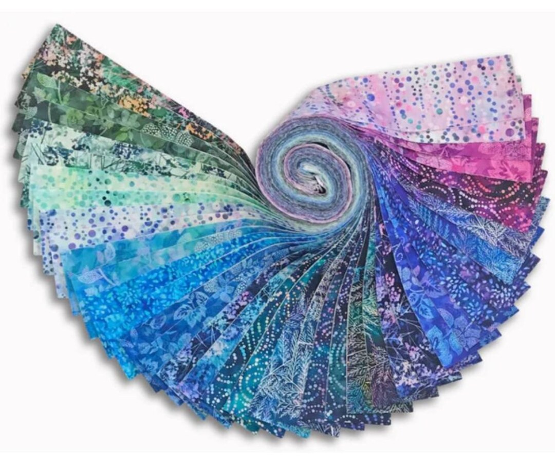 Quilt Top Fabric, Hoffman Bali Batiks, Midsummer's Night Dream Batiks ...