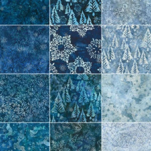 Christmas Layer Cake Fabric - Etsy